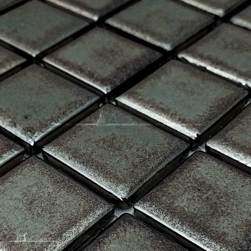 Mosaic Tiles | Metallic Silver Mosaic Tiles | Betahome