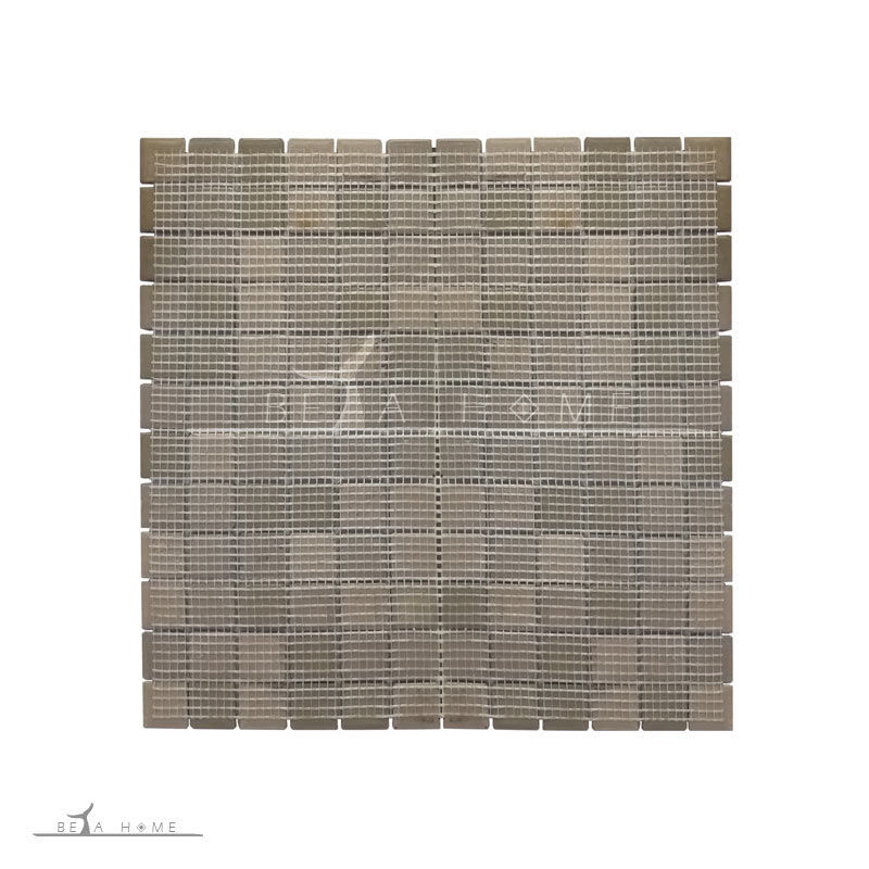 Porcelain Mosaic Tiles | Dark Brown | Betahome